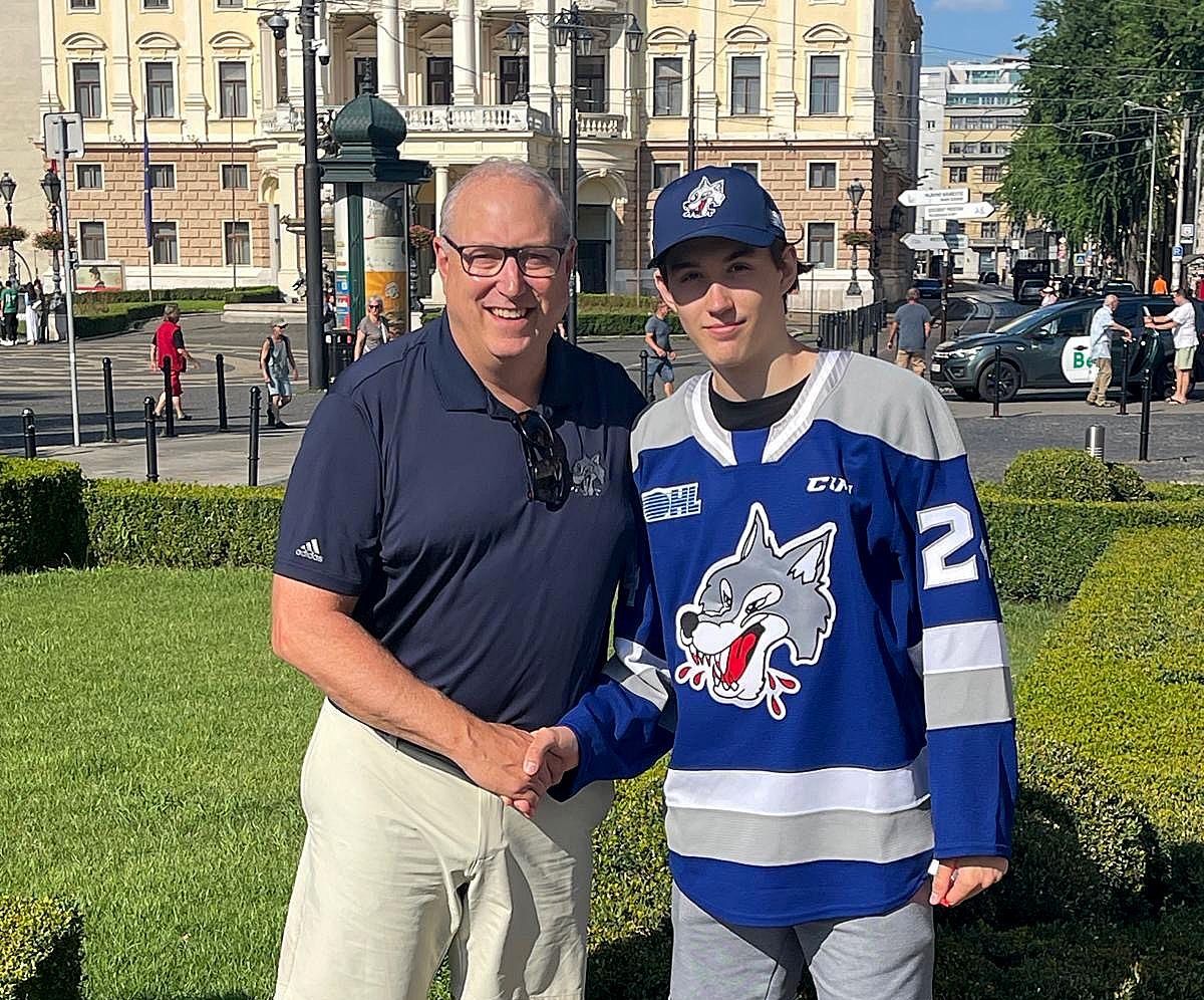 Los Angeles Kings prospect Jan Chovan signs with Sudbury Wolves ...