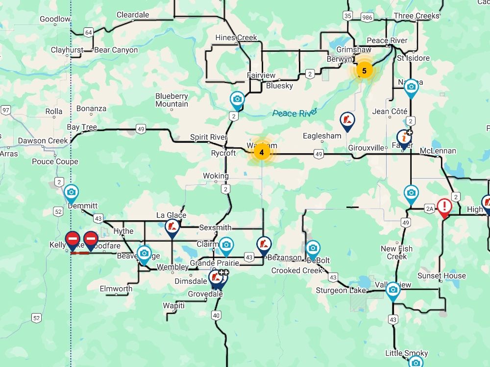 Weather conditions continue to intensify fire behaviour | Grande ...