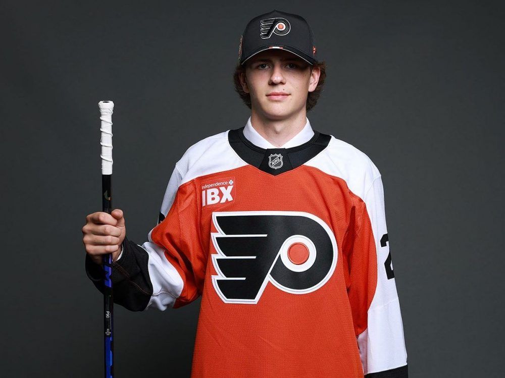 Sarnia's Jack Nesbitt goes to Flyers 12th overall in NHL draft | The ...