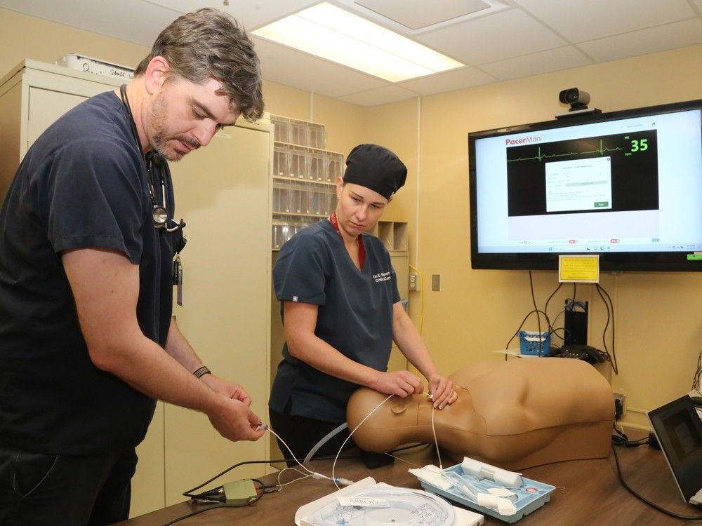 Belleville hospital's pacemaker simulator improves training ...