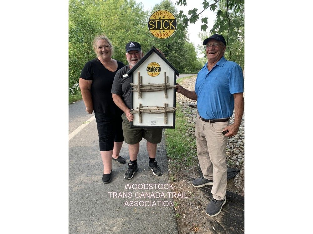 Stick library a new perk for Fredericton dogs | Telegraph-Journal