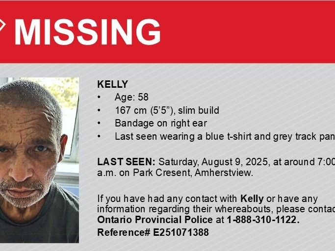OPP searching for missing man last seen in Amherstview | The Kingston ...