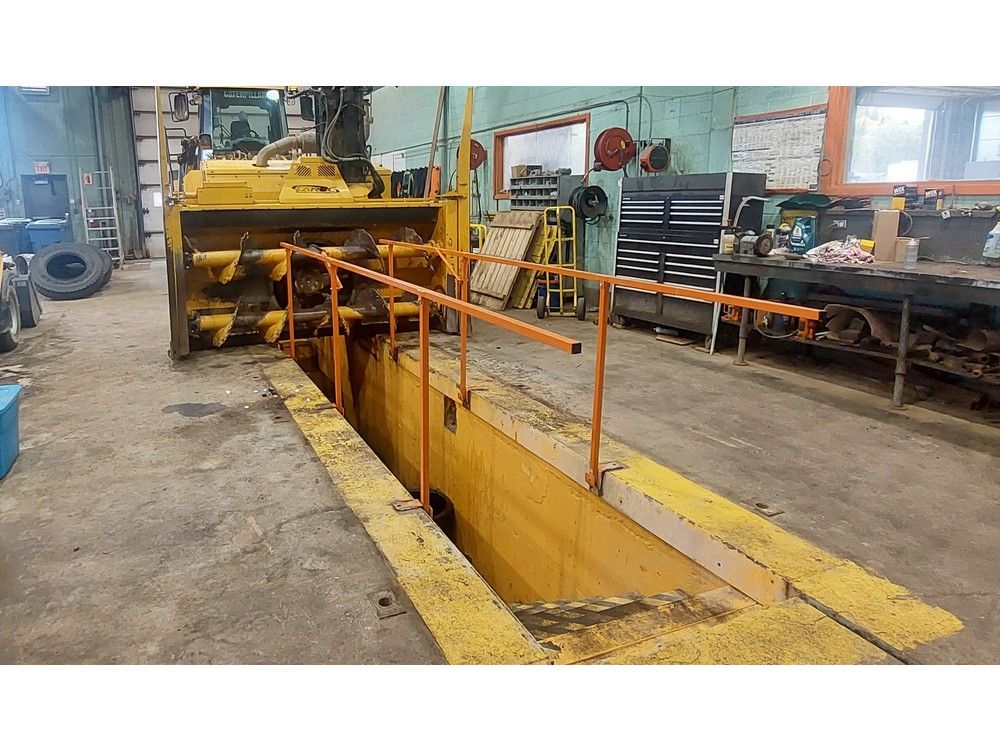 Safety rails have been installed at the city garage | Telegraph-Journal