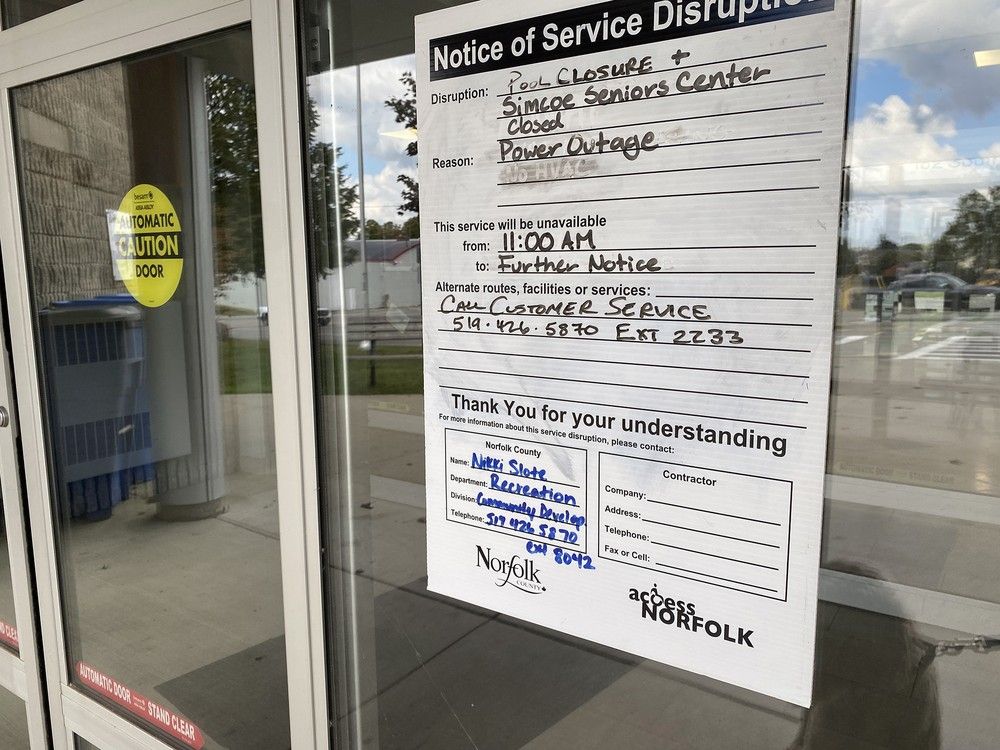 Power returns to Norfolk County residences, businesses | Simcoe Reformer