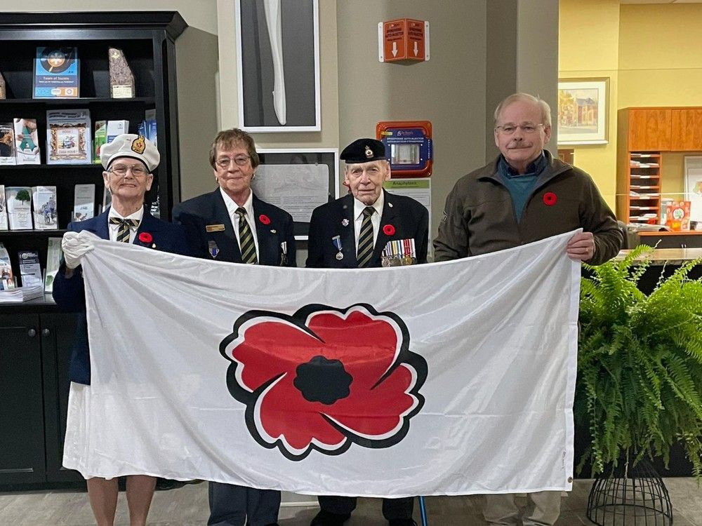 Hampton unveils crosswalk to honour veterans | Telegraph-Journal