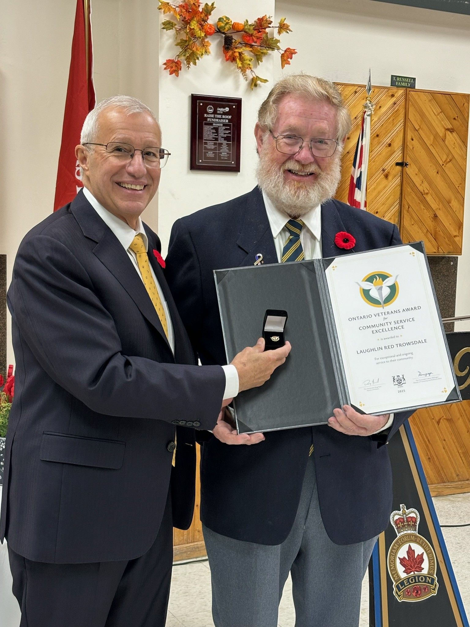 Local veterans receive award for Community Service Excellence | North ...