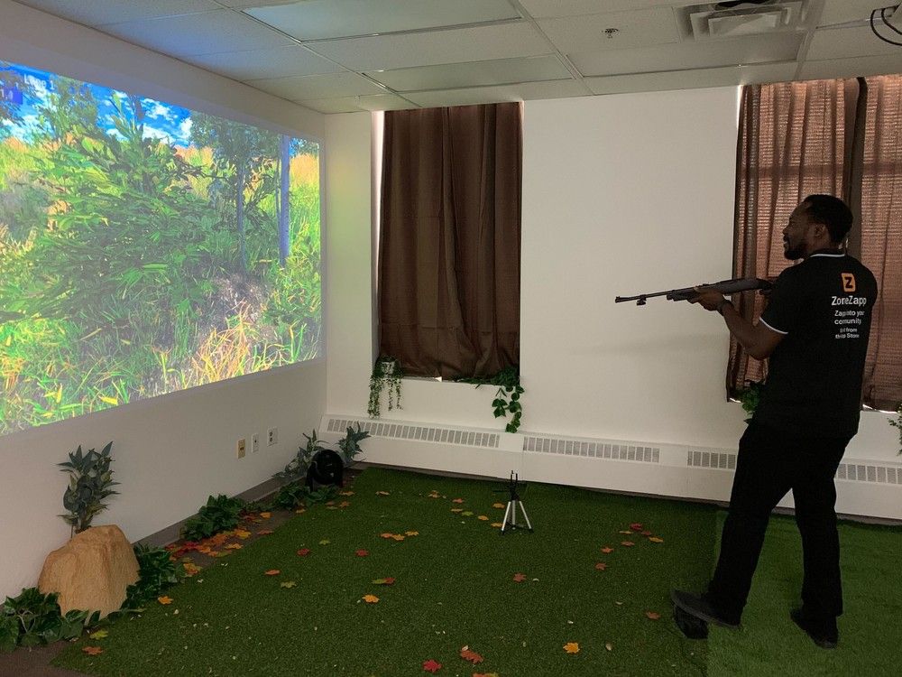 Hunting, shooting simulator moves into old SNB building | Telegraph-Journal
