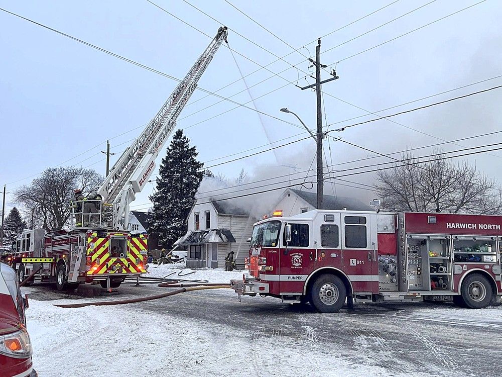 No injuries in Blenheim house fire; blaze under investigation | Chatham ...