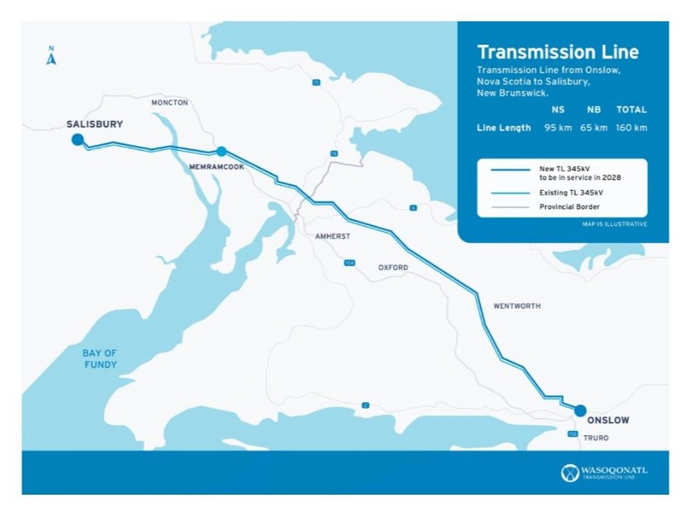First Nations loaned $54M to own part of NB-NS transmission line ...