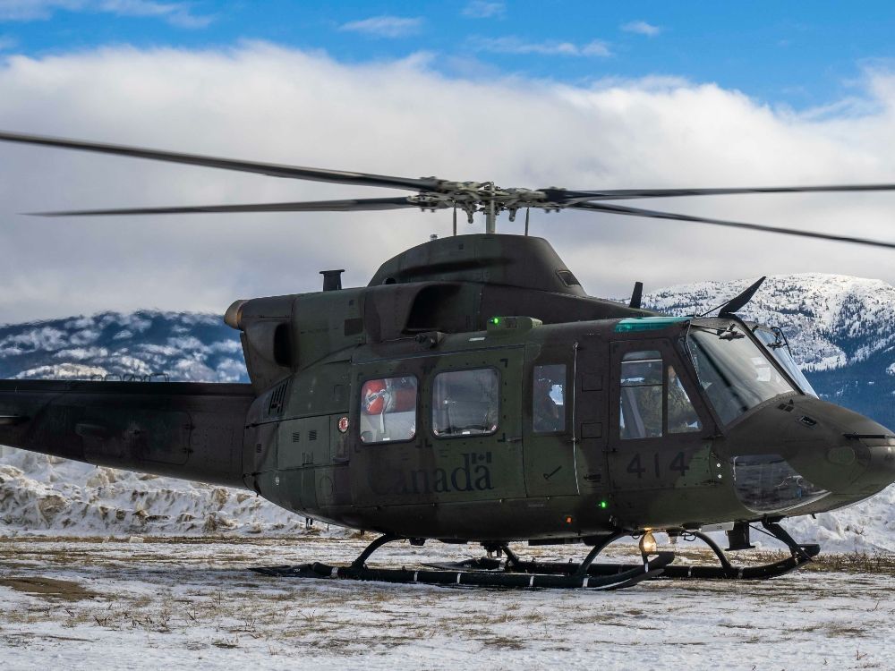 408 Squadron helicopters fly to Alaska | Grande Prairie Daily Herald ...