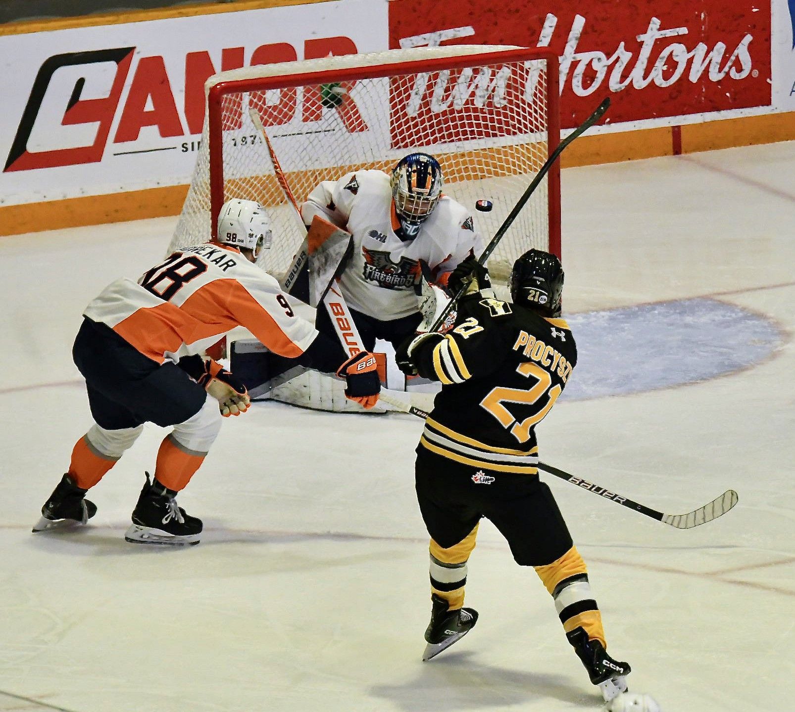 North Bay Battalion lead melts down under Flint Firebirds heat | North ...