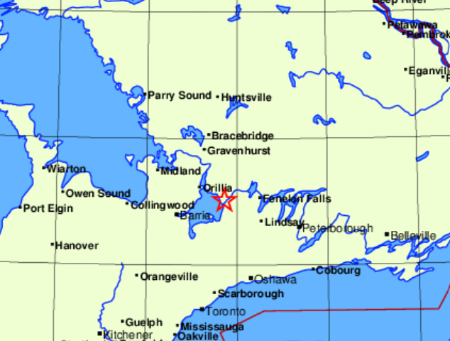 Magnitude 3.7 earthquake strikes Ontario, felt in Kingston | The ...