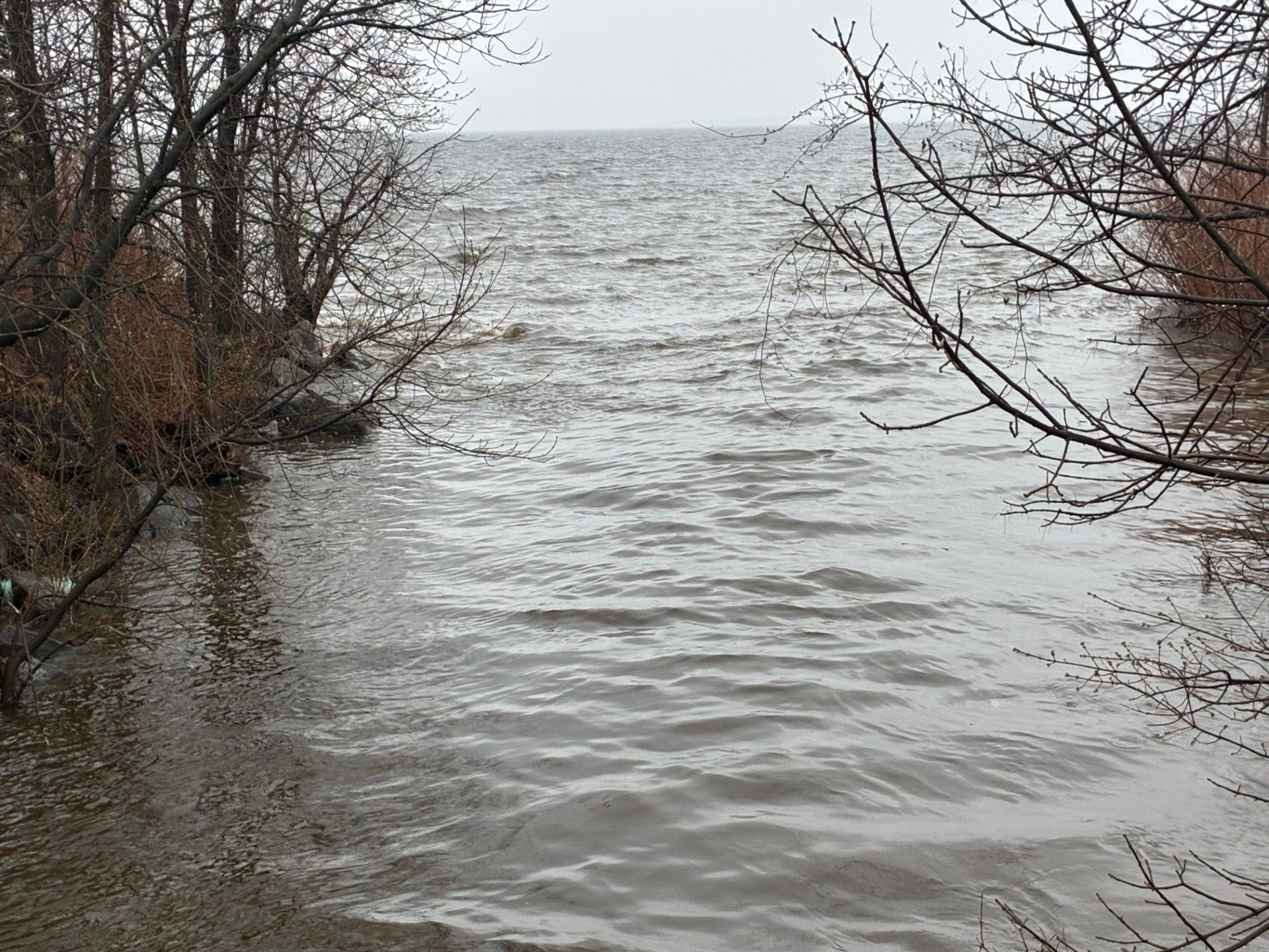 Waters levels remain close to historical highs across the watershed ...