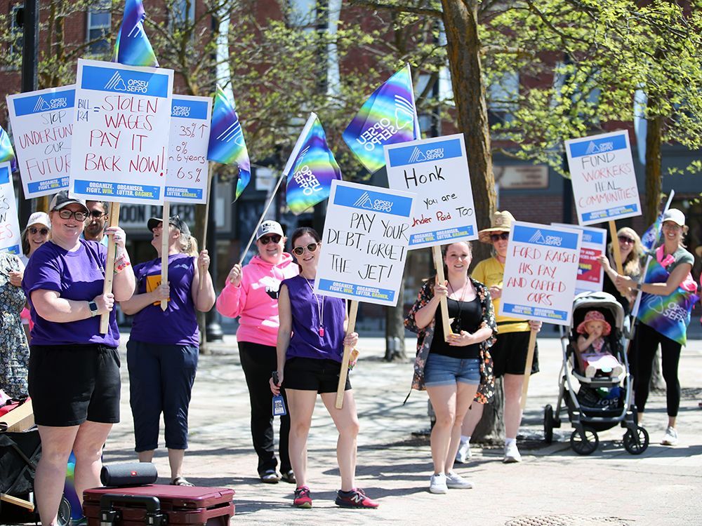Local OPSEU workers strike in Owen Sound, Hanover | Owen Sound Sun Times