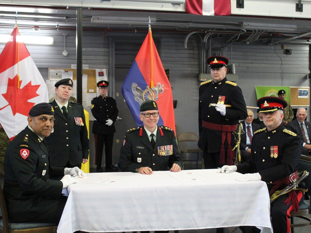 56th Field Artillery Regiment in Brantford has change of command ...