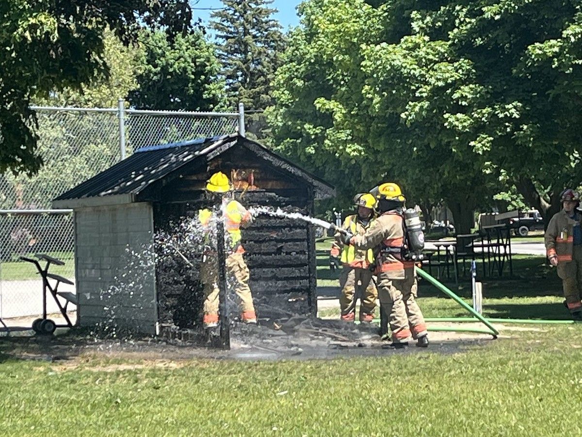 'Unfortunate accident' led to fire at minor baseball storage shed in ...
