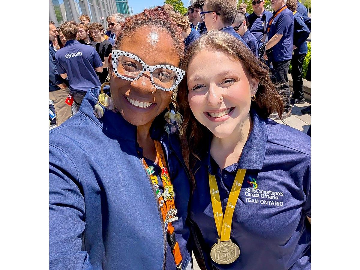 Kingston college student wins national gold in esthetics competition ...