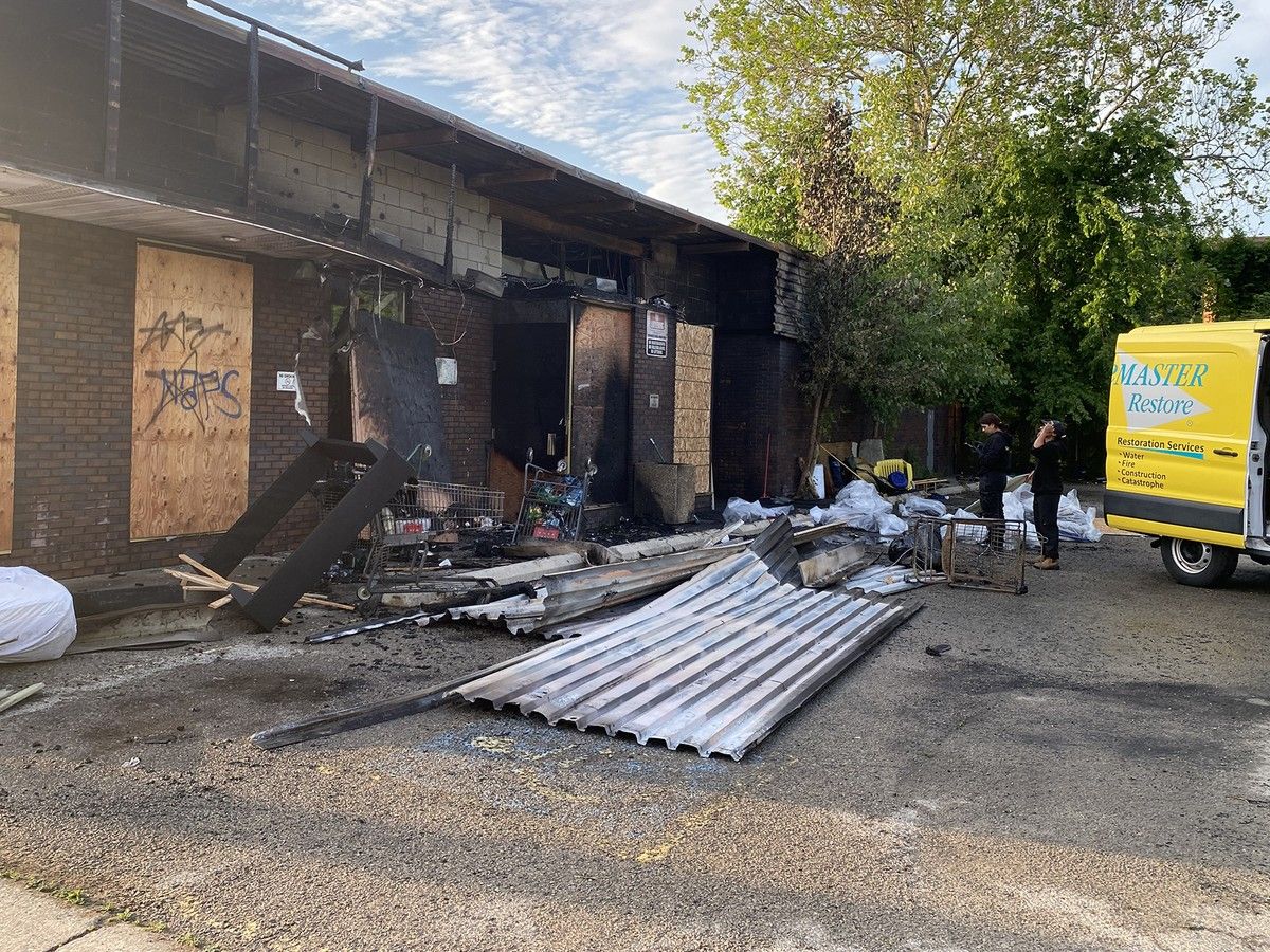 Fire damages former Tim Hortons in downtown Simcoe | Simcoe Reformer