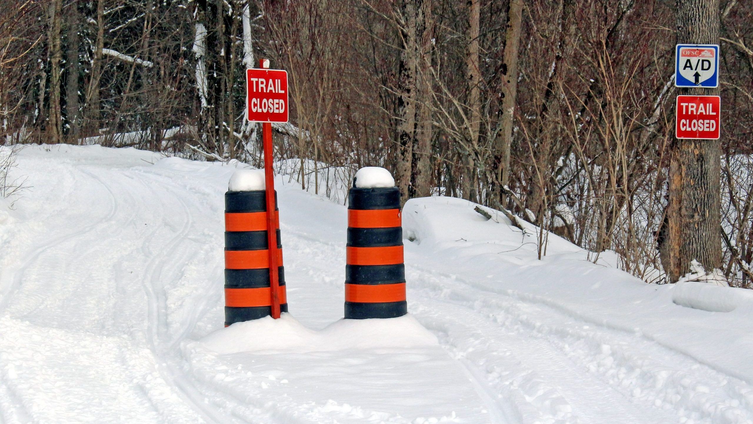 North Bay Snowmobile Club closes gates, posts signs | North Bay Nugget