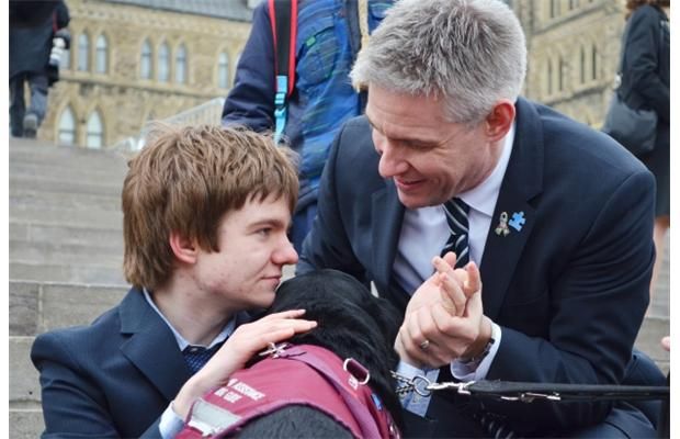 Parents, MPs, advocates mark World Autism Awareness Day on steps on ...
