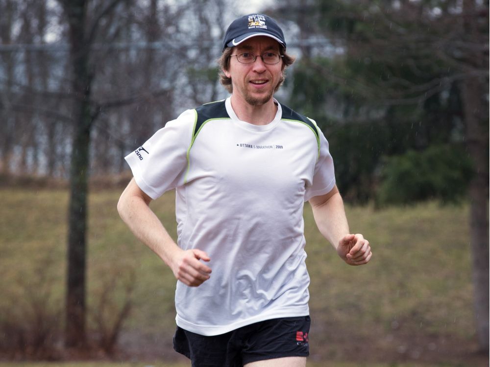 Andrew Weston is tackling 13 races for a total of 500 kilometres ...