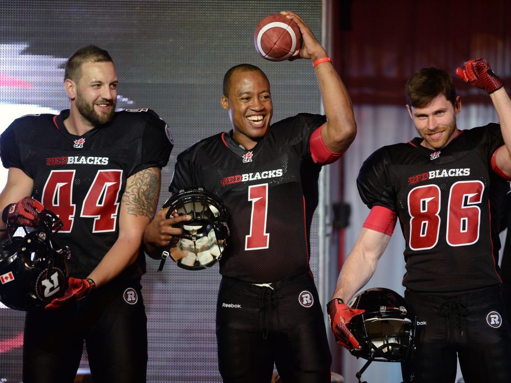 Ottawa Redblacks unveiled their first home and away jerseys | Ottawa ...