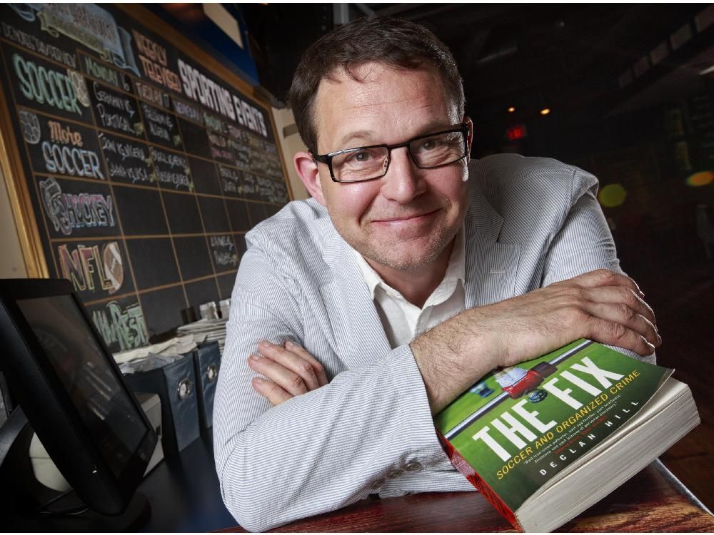 International soccer watchdog Declan Hill, patrols soccer from Ottawa ...