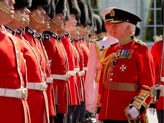 Governor General David Johnston inspects the Ceremonial Guard, Ottawa | Ottawa Citizen