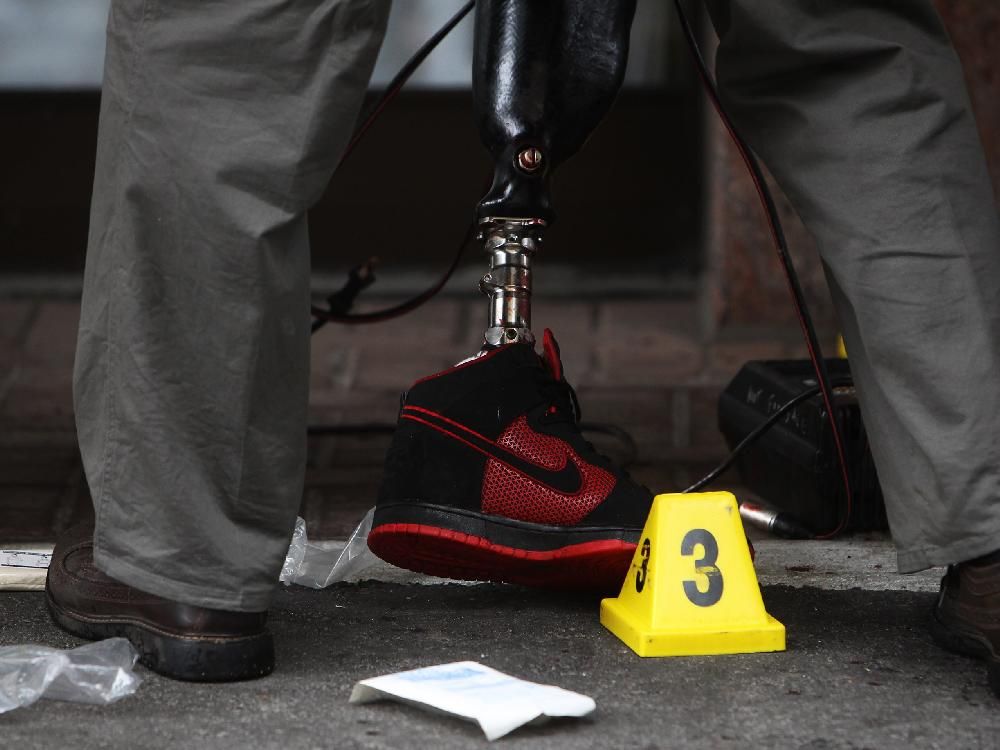 Double amputee charged after second double amputee stabbed outside ...