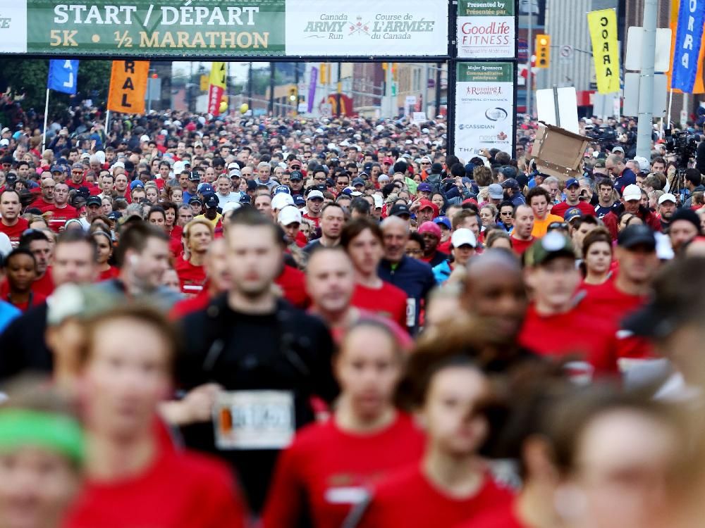 Canada Army Run in September almost sold out | Ottawa Citizen