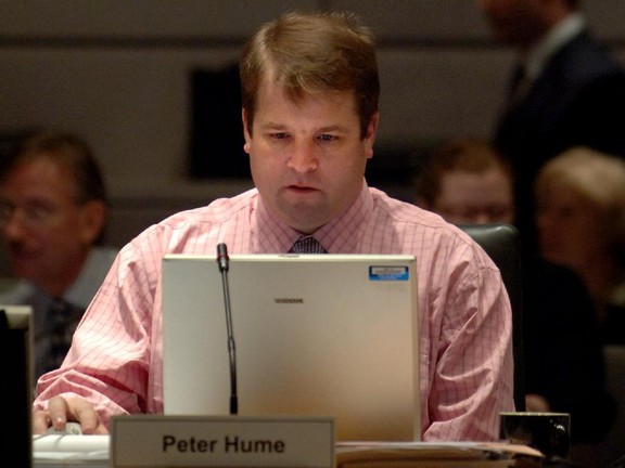 Planning chair Peter Hume stepping down | Ottawa Citizen