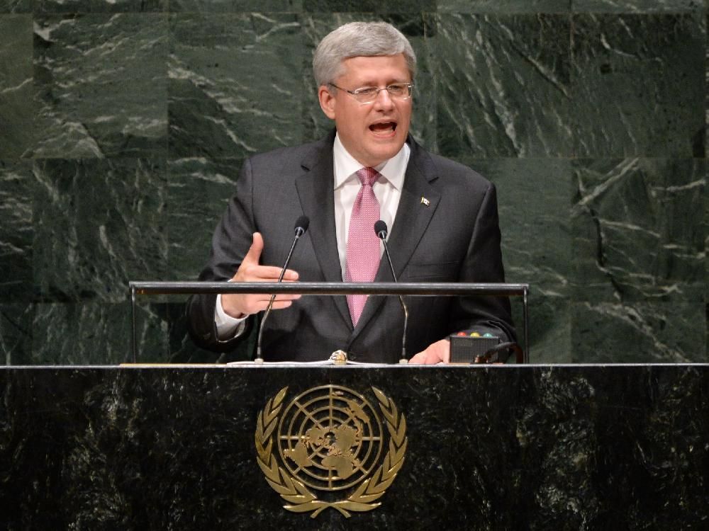 Stephen Harper focuses on child health, avoids world hotspots in UN ...
