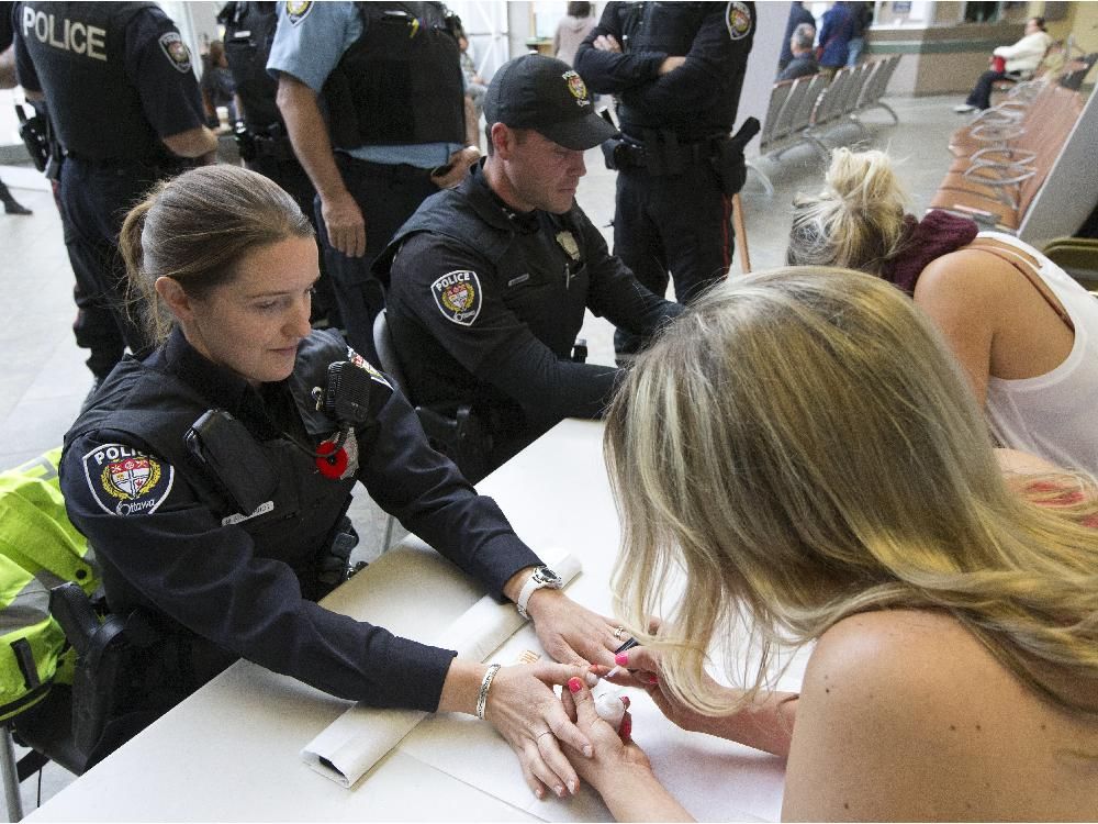 Photos & Video: Cops paint nails pink, Ottawa's emergency chiefs jailed ...