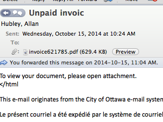 City probes 'malware attack' misrepresenting municipal emails | Ottawa ...