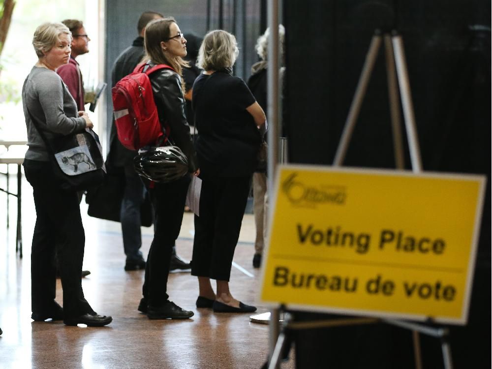First of three special advance voting days draws strong turnout ...