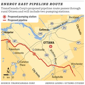Energy East Pipeline Open House to be held in Kemptville Tuesday night ...
