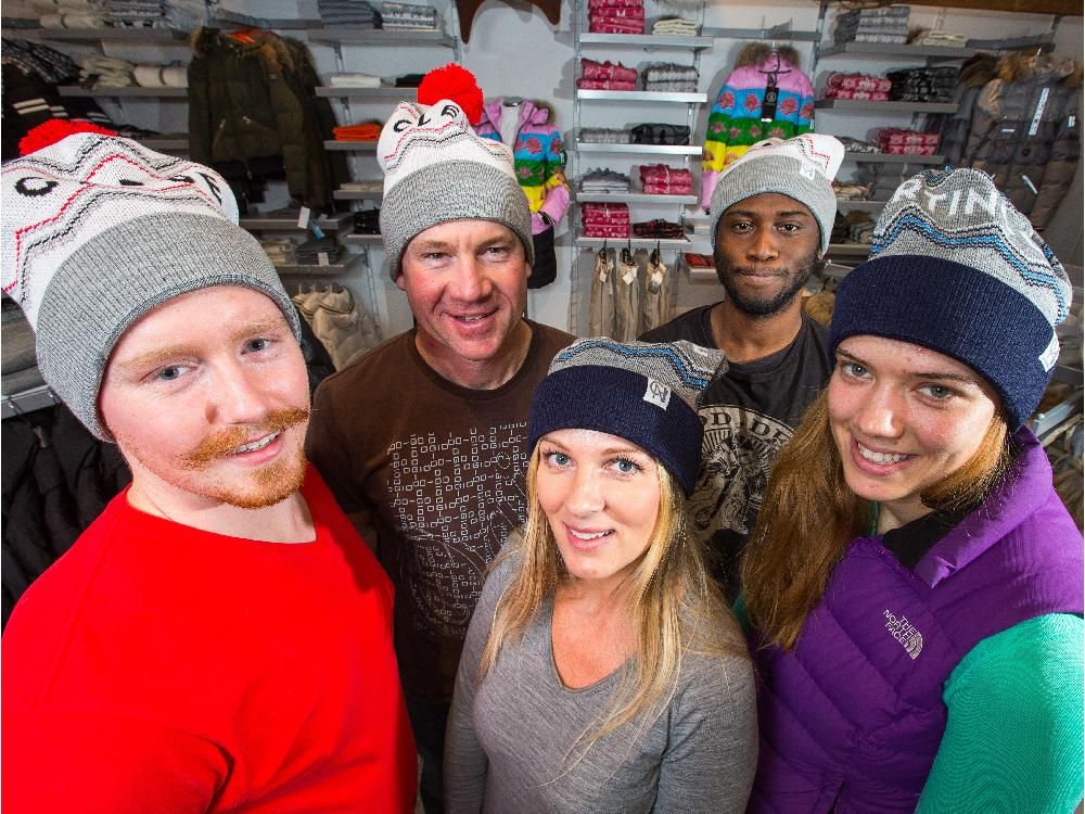 Neighbourhood toques full of pride at Sporting Life store | Ottawa Citizen