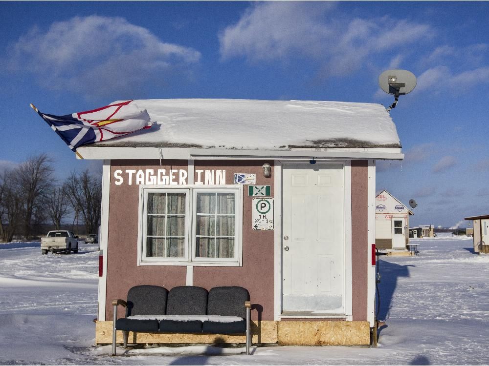 Ice fishing at Petrie Island is another world where the fun is in the ...