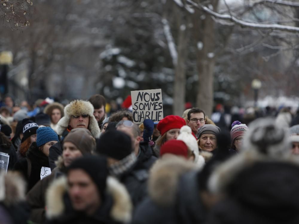 Hundreds march at Charlie Hebdo rally in Ottawa (with video) | Ottawa ...