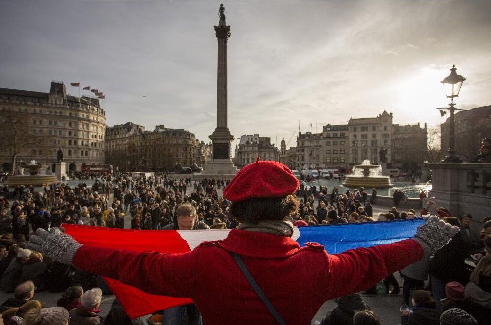 Photos: Million people join unity rally in Paris, around the world ...