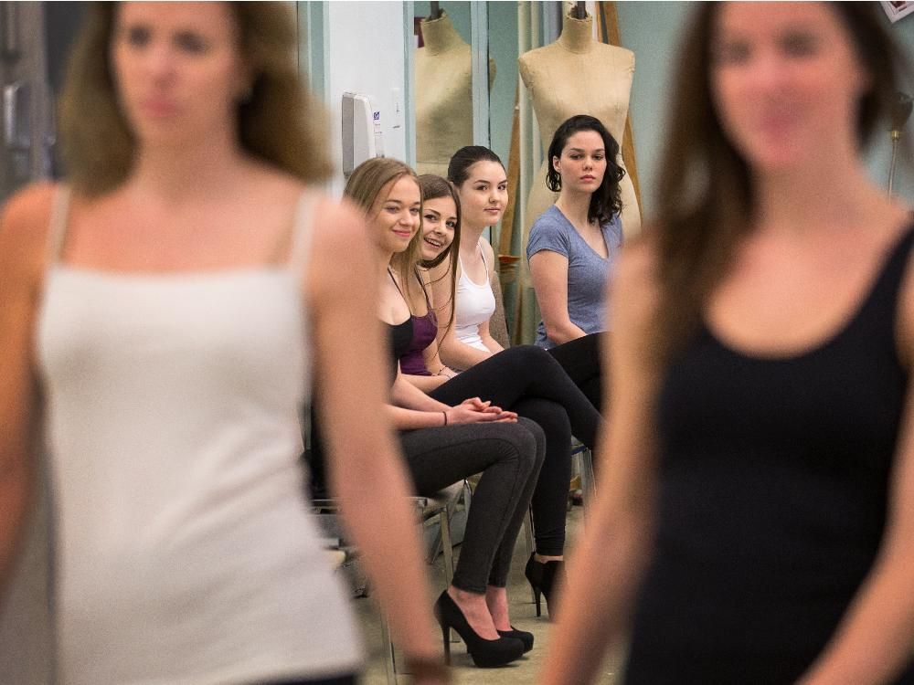 Models audition for Richard Robinson's spring fashion show | Ottawa Citizen