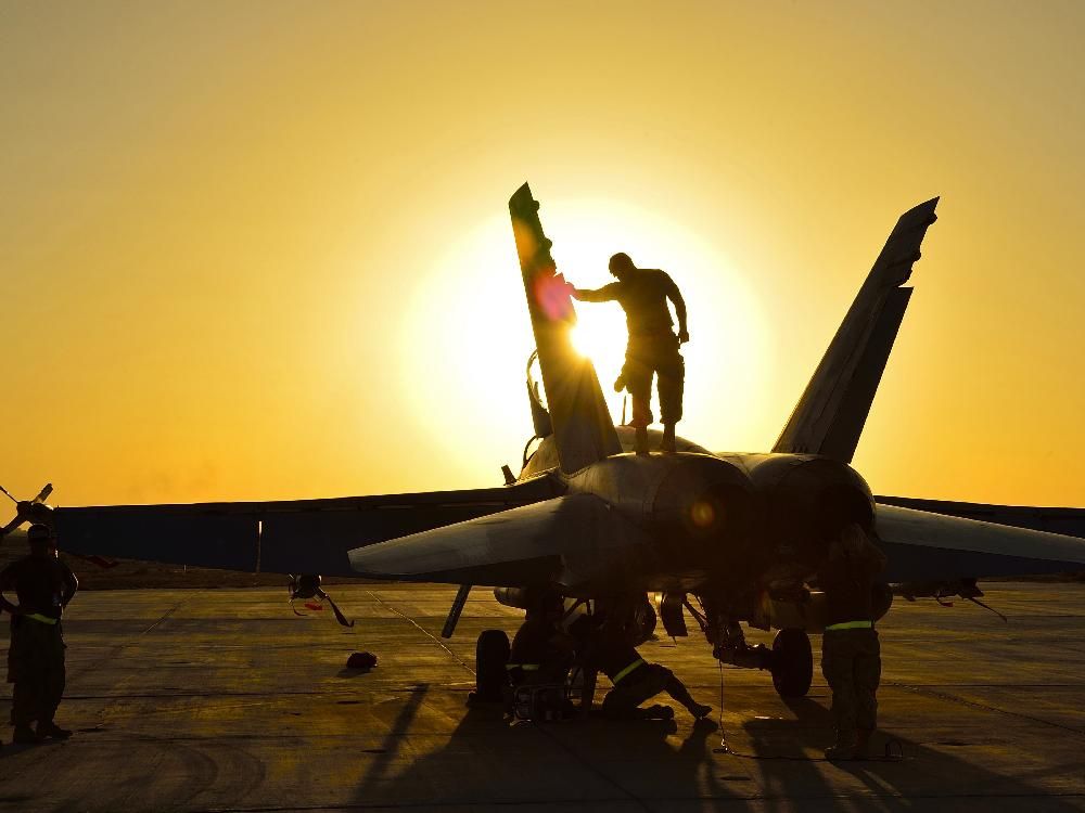 ISIL compound and IED factory bombed by CF-18s | Ottawa Citizen