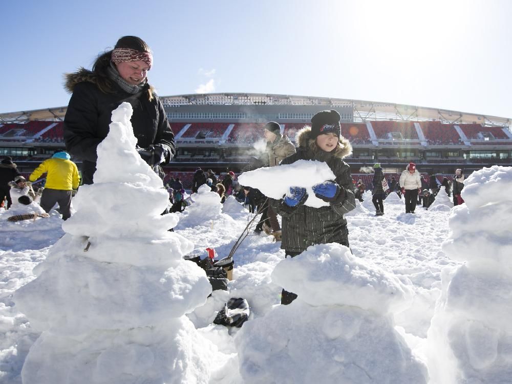 Lansdowne snowmen builders set new Guinness World record (with video ...