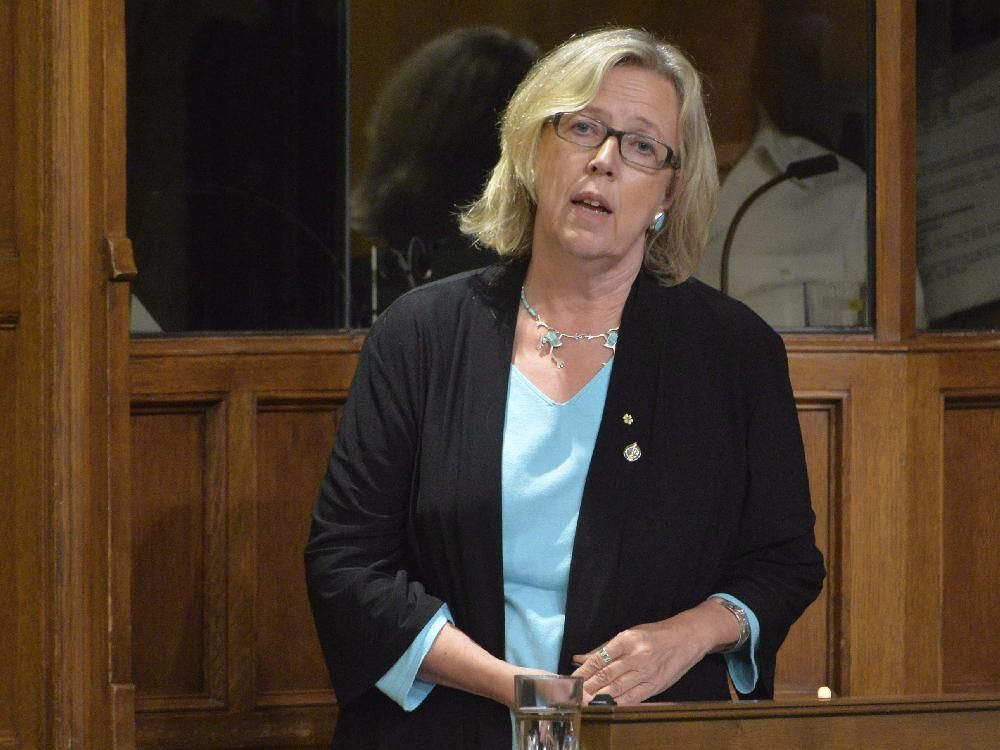 The Gargoyle: What Elizabeth May wanted to say about the war | Ottawa ...
