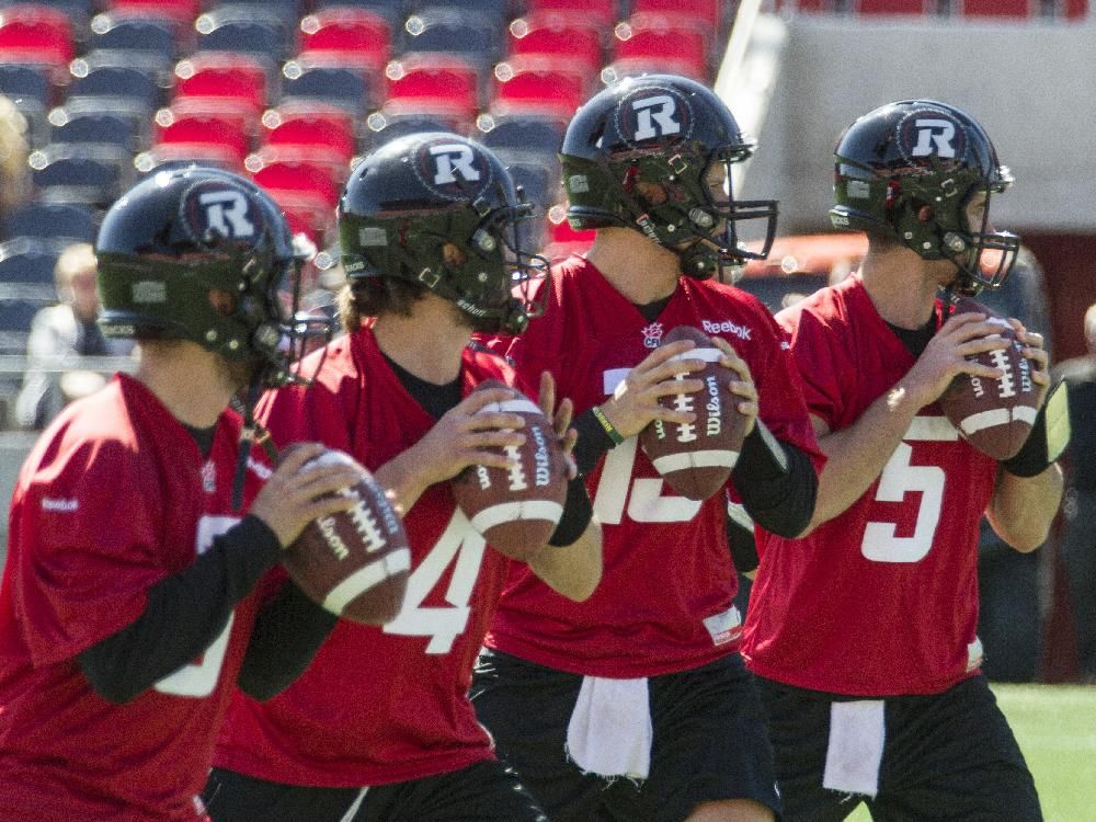Redblacks have a six-pack of quarterbacks — for now | Ottawa Citizen