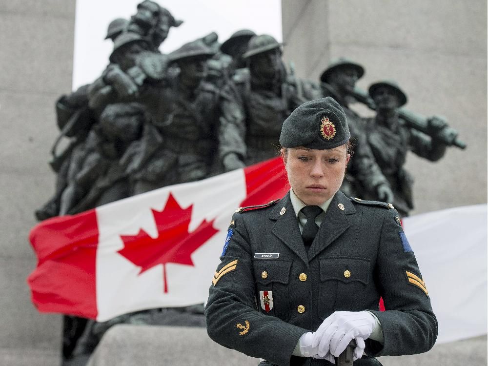Sentries back on guard, and under guard, at National War Memorial ...
