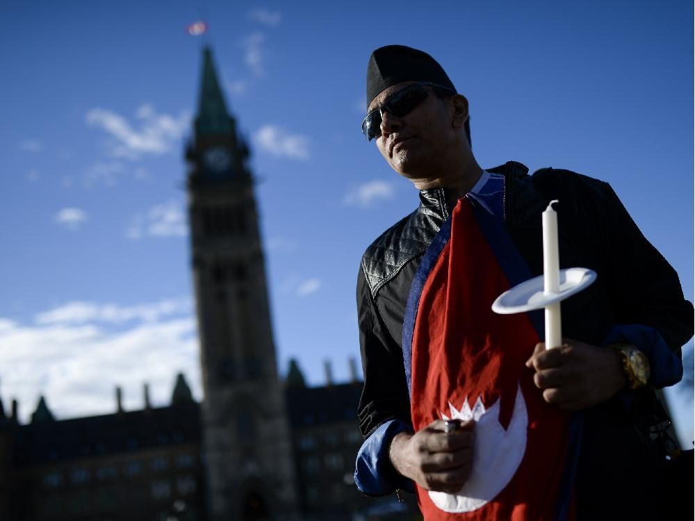 Ottawa vigil remembers Nepal earthquake victims | Ottawa Citizen