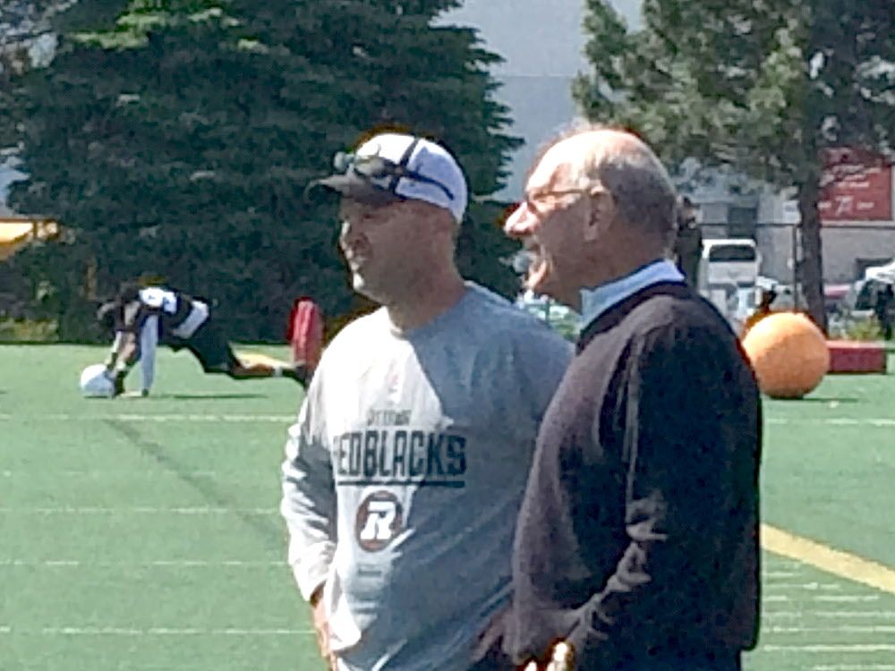 Riders legend Russ Jackson steals spotlight at Redblacks camp | Ottawa ...