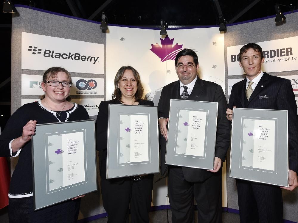 Diplomatica: Foreign service officers get home honours | Ottawa Citizen