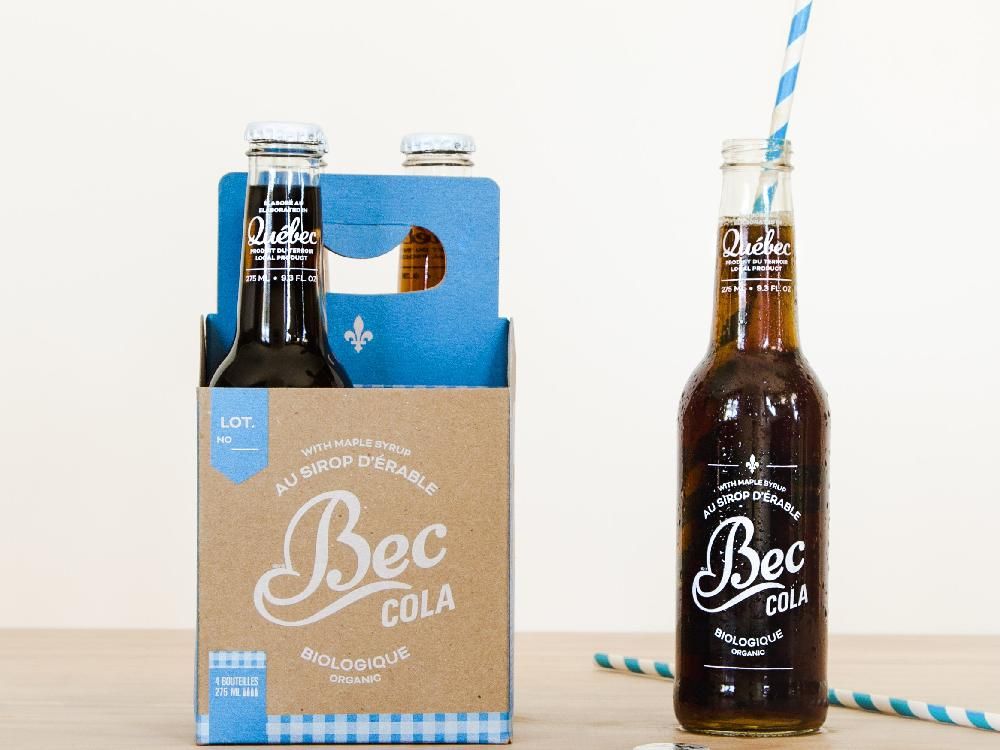 Montreal's Bec cola is made with maple syrup, natural ingredients ...